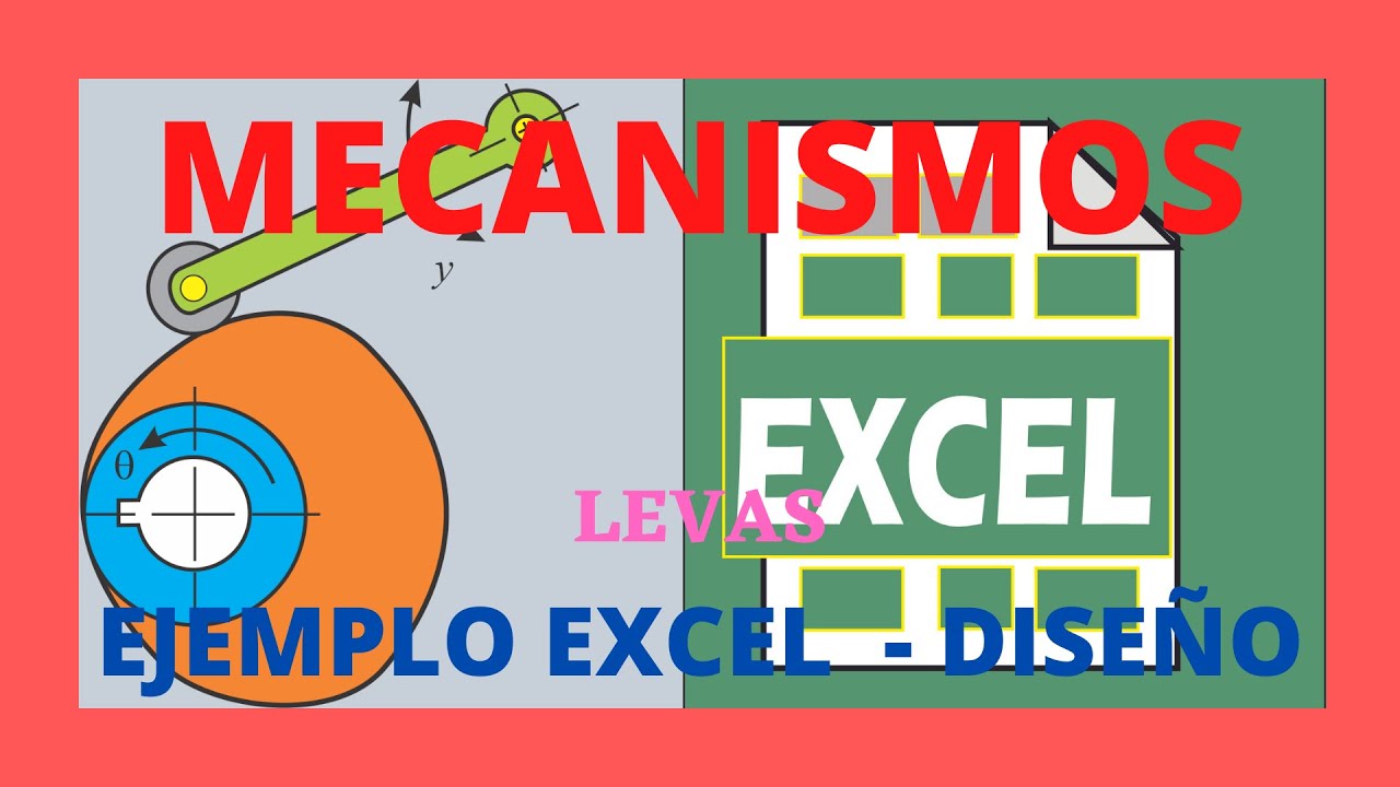 Mecanismos U3 Ejemplo Excel Leva Youtube