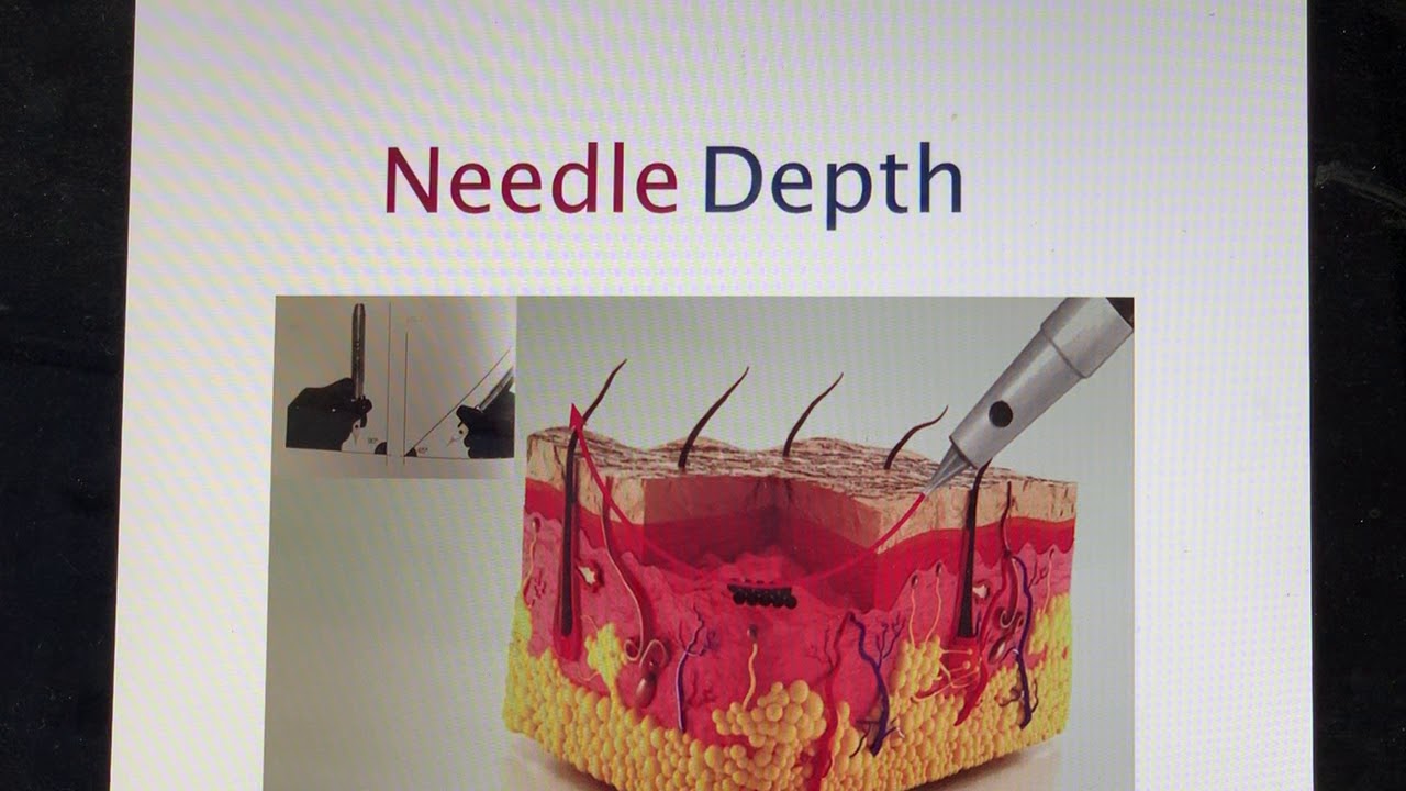 Permanent Makeup Needle Depth Youtube