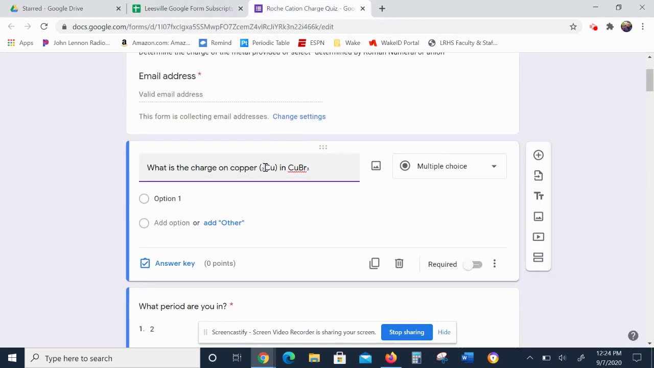 Google Form Subscripts And Superscripts Spreadsheet Youtube