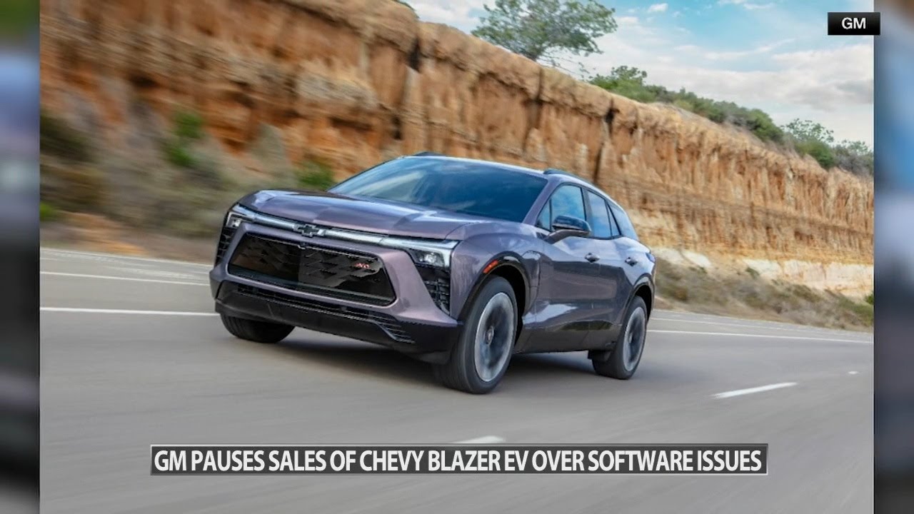 Gm Pauses Sale Of Chevy Blazer Ev Over Software Issues Youtube