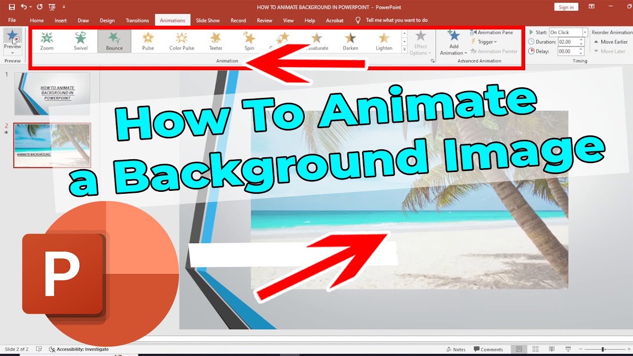 How To Make Animated Background In Powerpoint Infoupdate Org