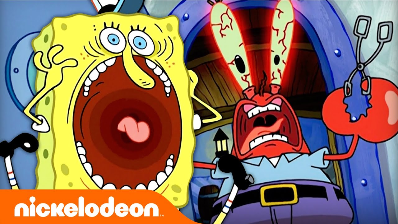 Spongebob S Loudest Screams Ever 亞 Nicktoons Youtube