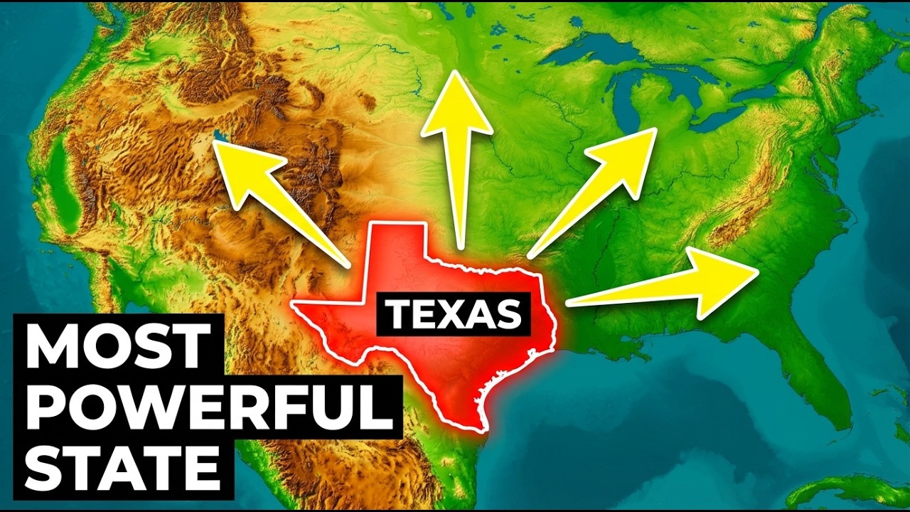 Why Texas Is Becoming America S Most Powerful State Us Economy Youtube
