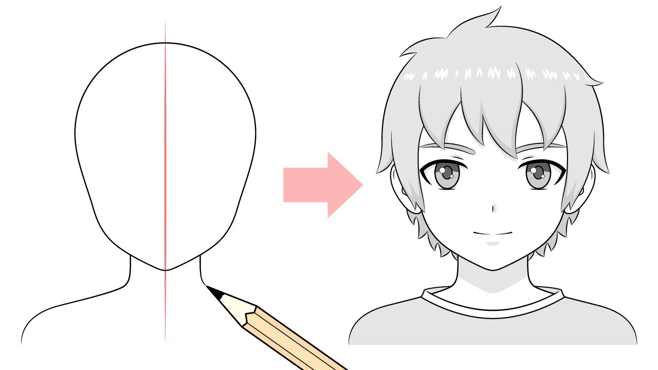How To Draw Easy Anime Boy For Beginners Infoupdate Org