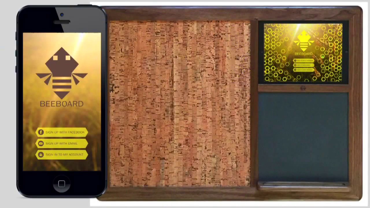 Beeboard The Bulletin Board Reinvented For The Digital Age Youtube