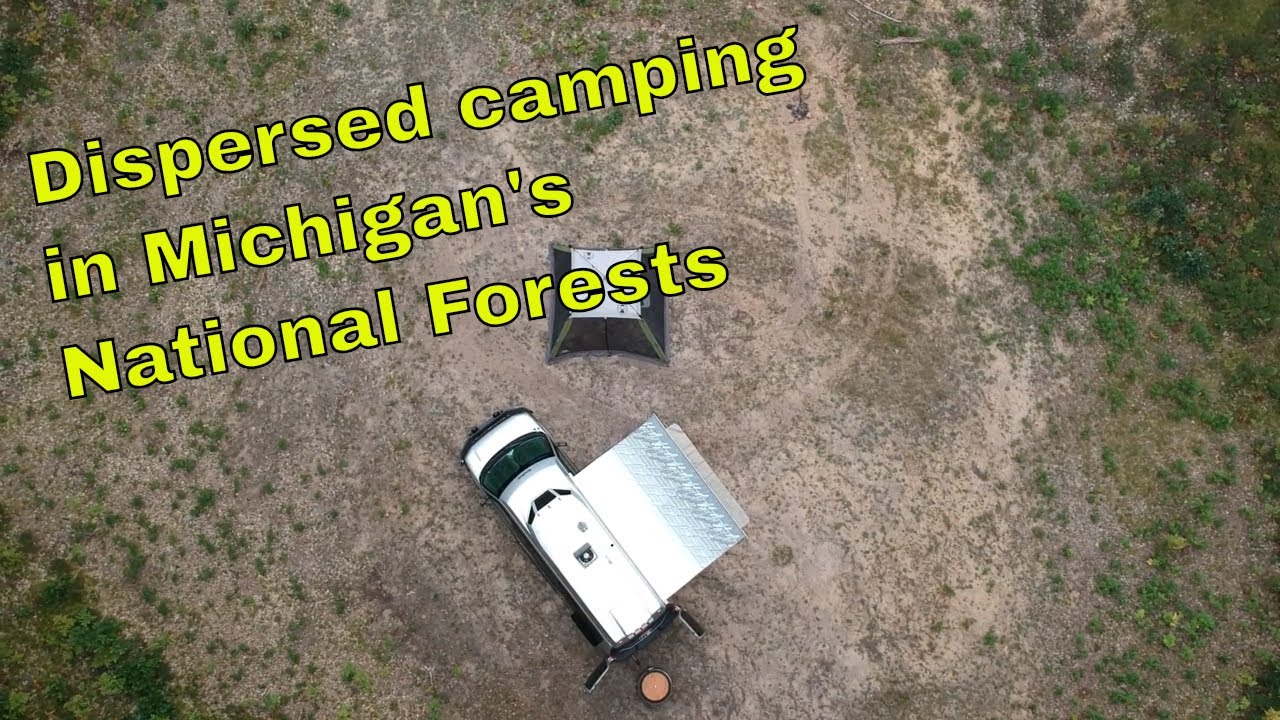 Dispersed Camping In Michigan S National Forests Youtube