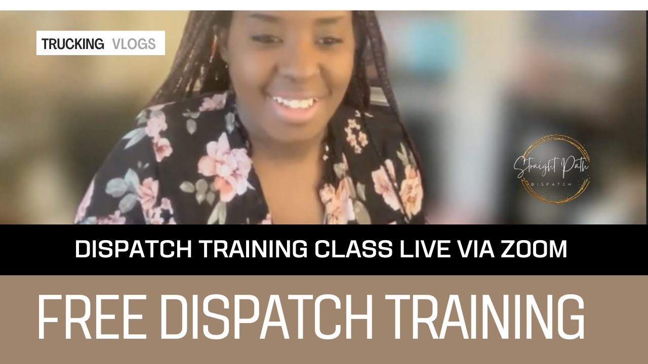 Free Dispatch Training Class Youtube