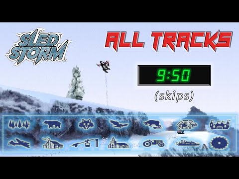 Sled Storm Quick Races All Tracks 9 50 Youtube