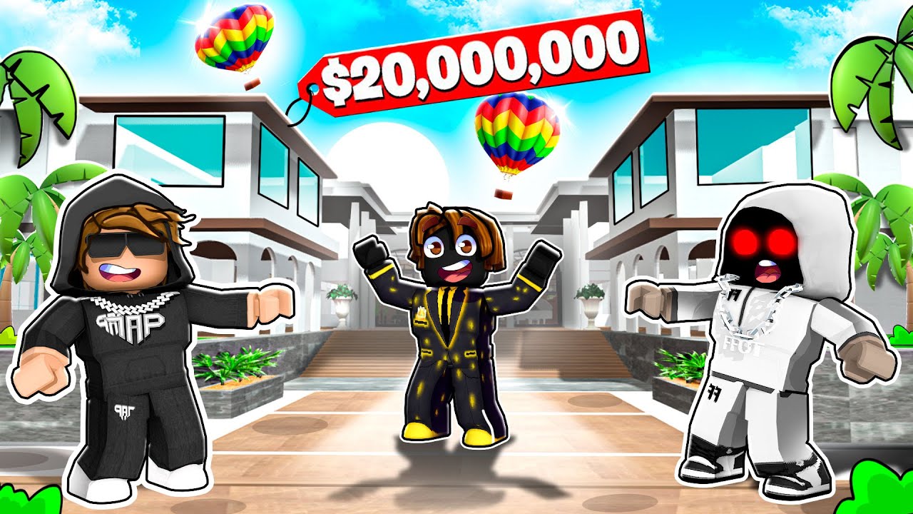 We Built Our Dream Mansion In Roblox Bloxburg Youtube