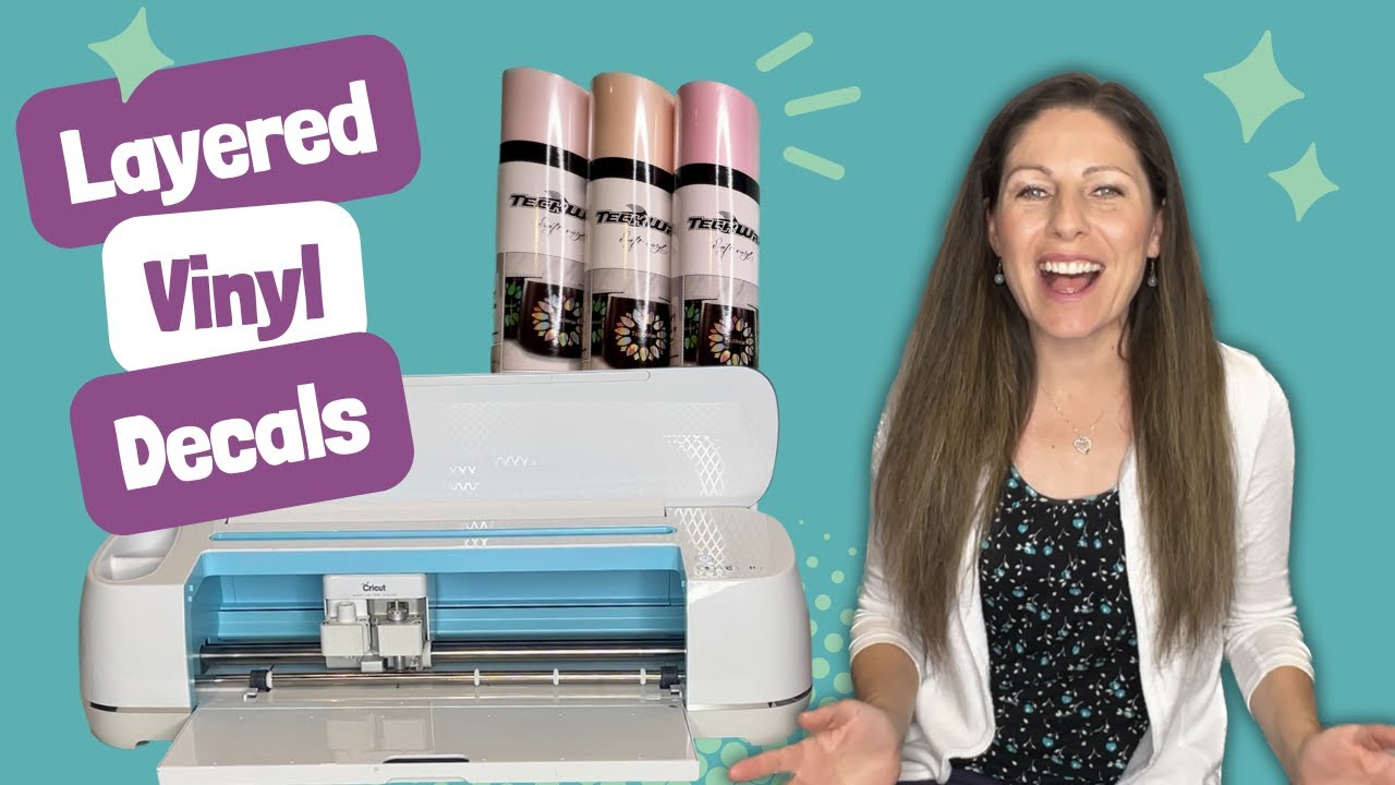 Make Layer Multi Colour Vinyl Decals For Beginners Youtube