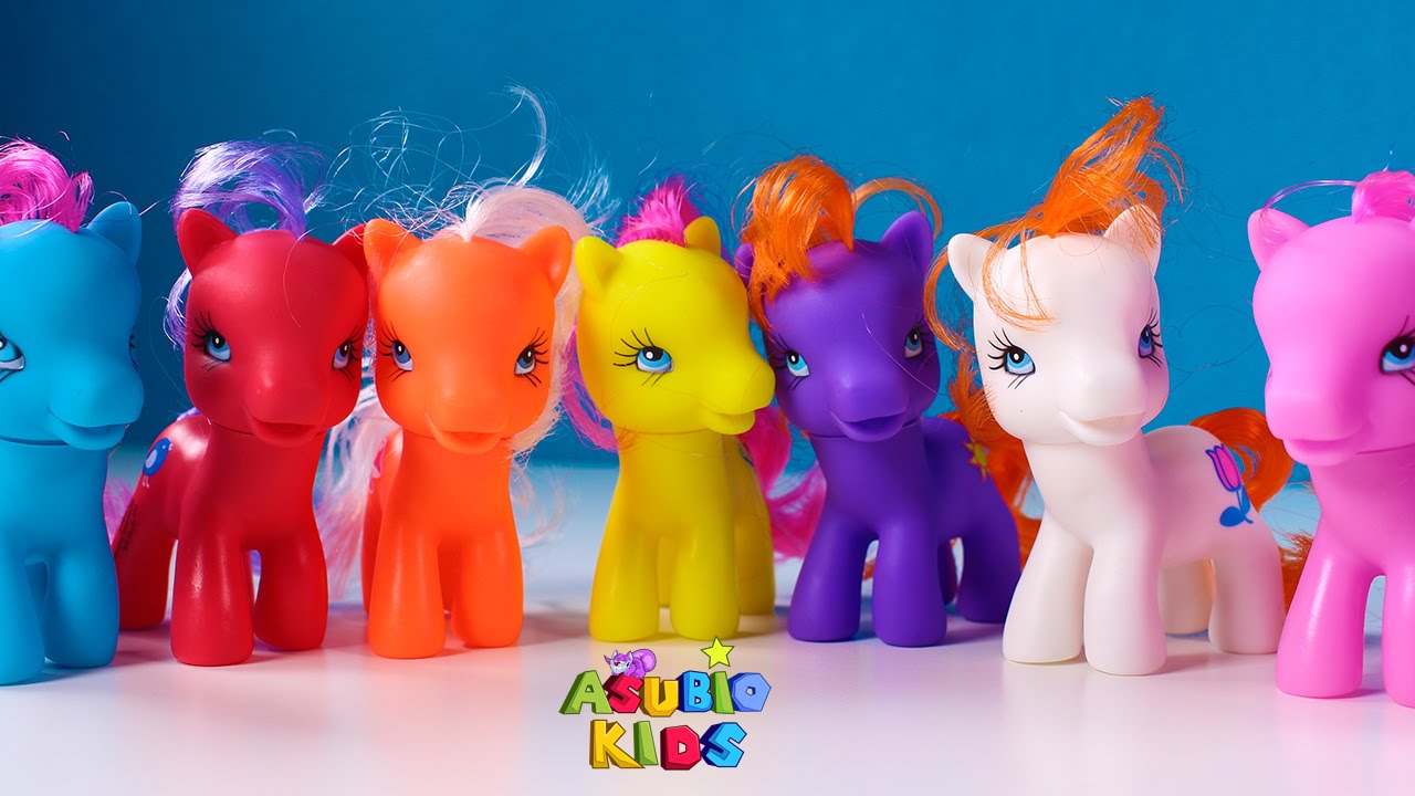 Aprendiendo Los Colores Con My Little Pony Aprender Jugando Youtube