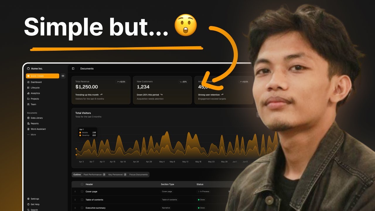 рџљђ Cara Termudah Membuat Dashboard Next Js 15 Tailwind Css V 4
