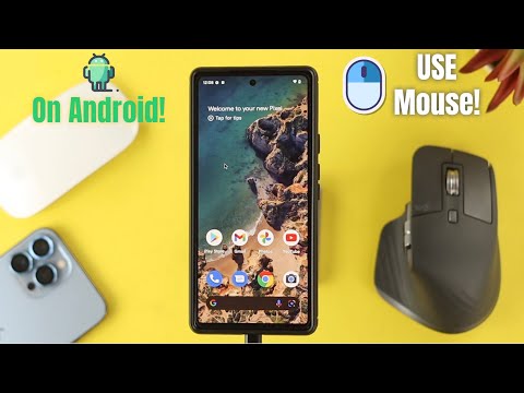 How To Use Your Mouse With Android Smartphone Connect Wired