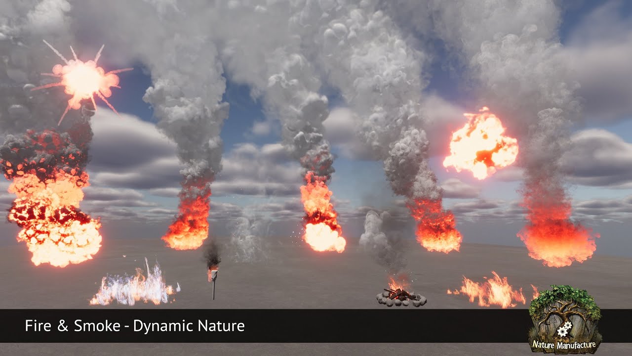 Fire Smoke Dynamic Nature Youtube