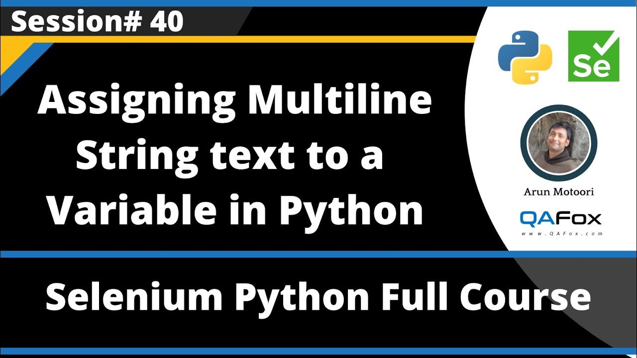 Multi Line String Python Variable At Beth Heard Blog