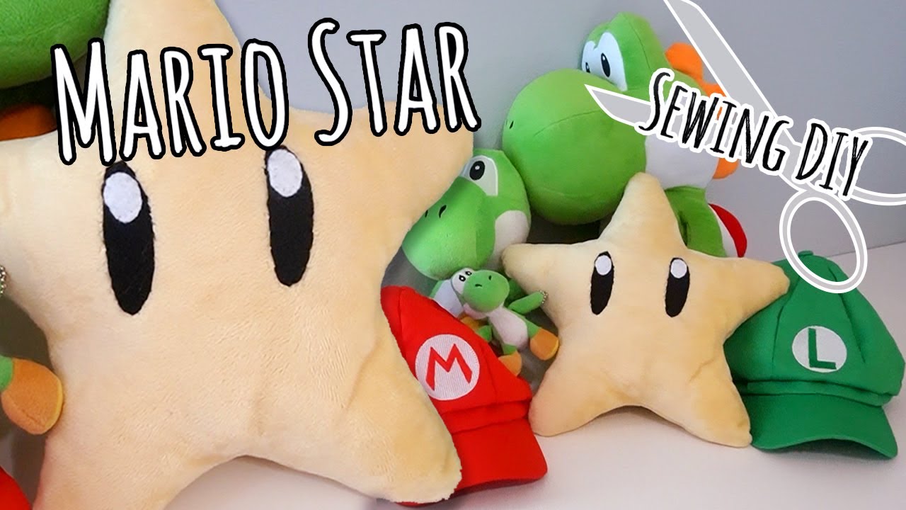 Mario Star Plush Diy Free Pattern Youtube