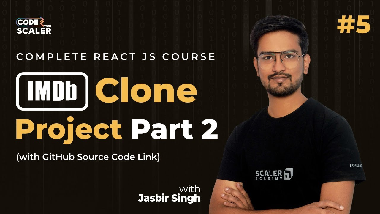 Build A Imdb Clone Using React Js Part 2 React Js Complete Course