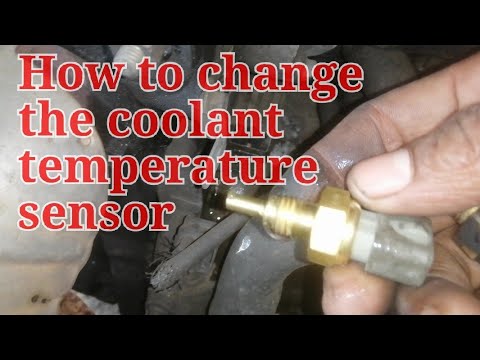 How To Change The Coolant Temperature Sensor Engine Sensor Coolent