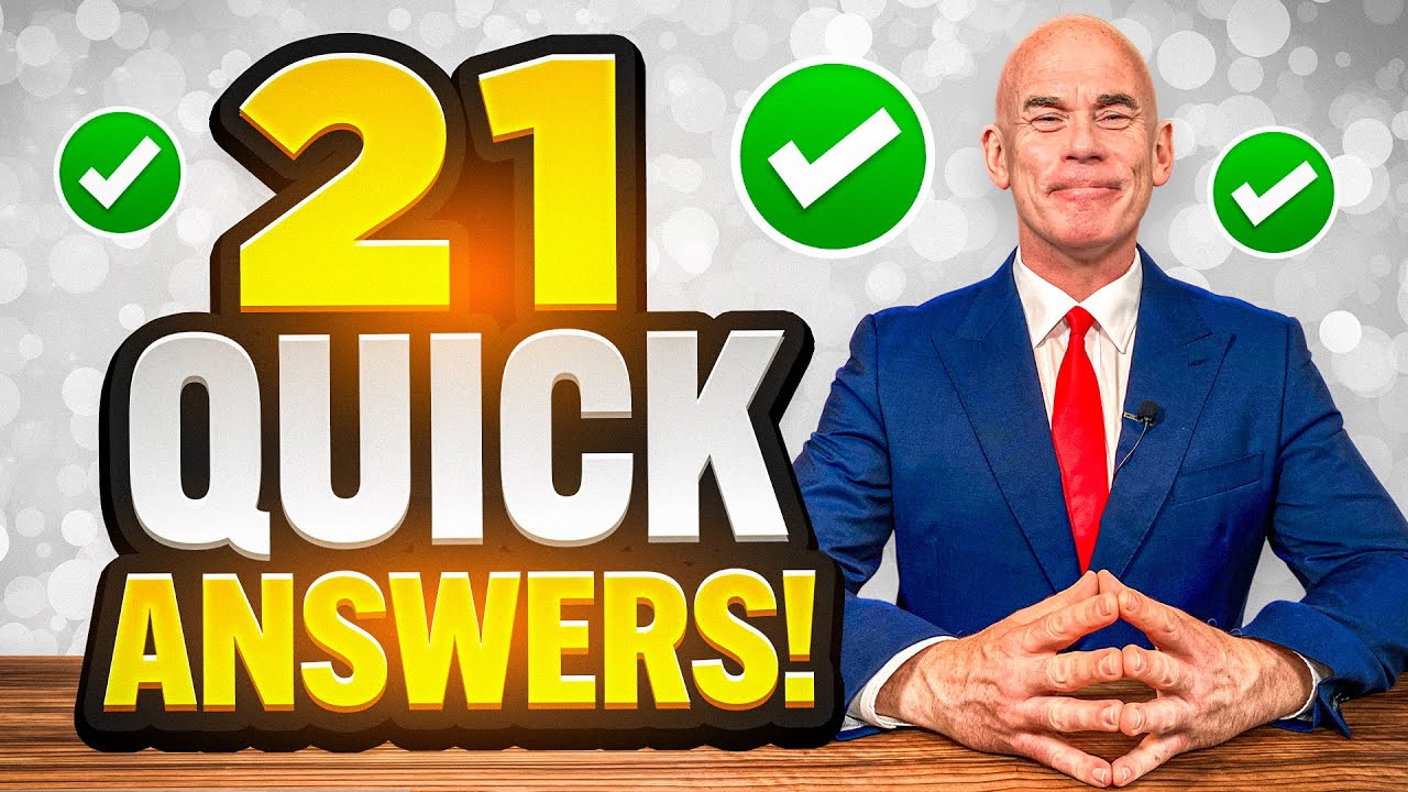 21 Quick Answers To Common Interview Questions Youtube