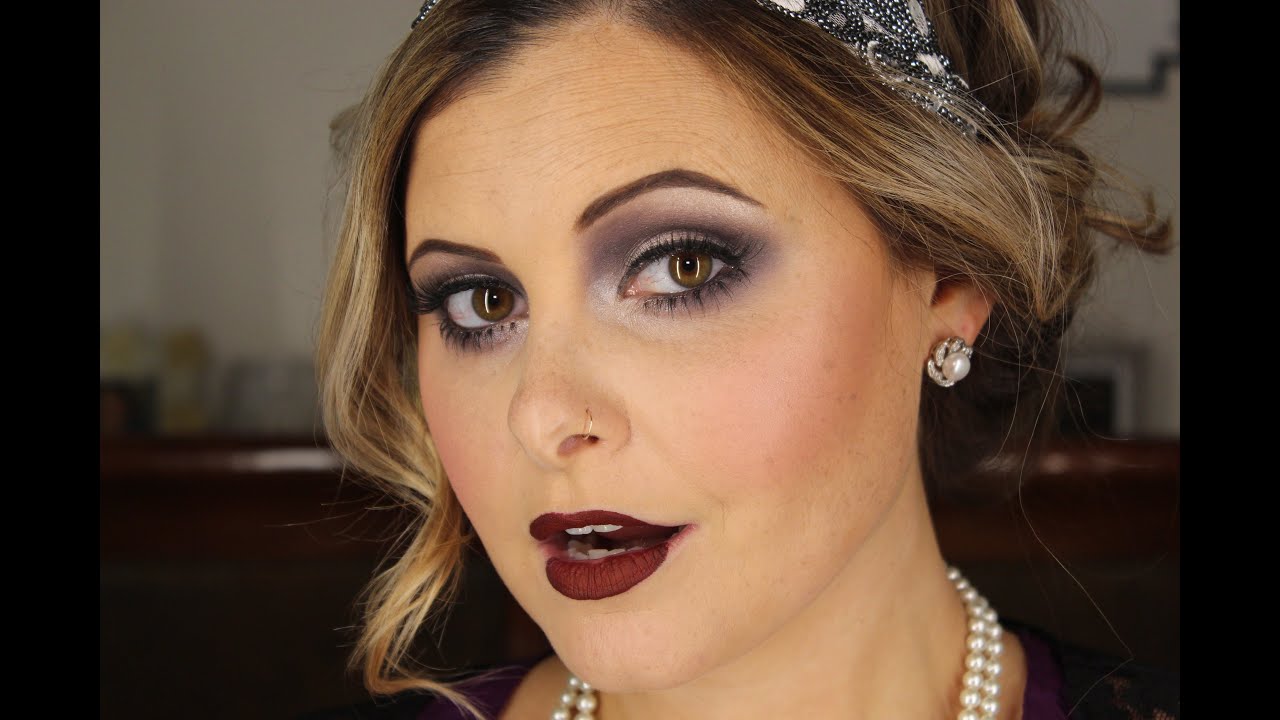 1920s Flapper Girl Makeup Tutorial Saubhaya Makeup