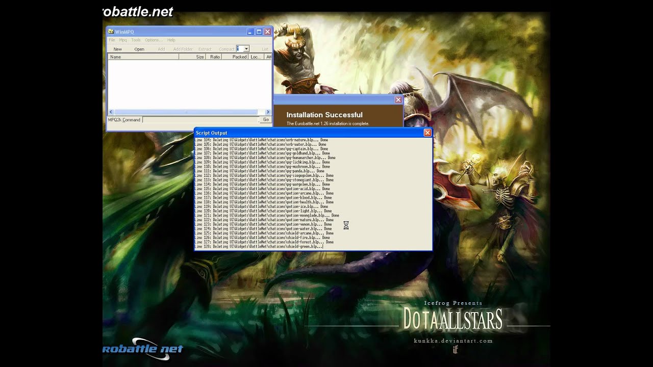 How To Play Dota On Eurobattle Net Server Youtube