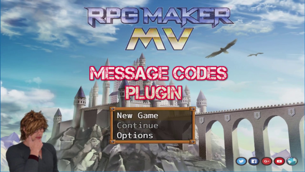 Rpg Maker Mv Message Plugin Message Codes Mv Plugin Showcase Youtube