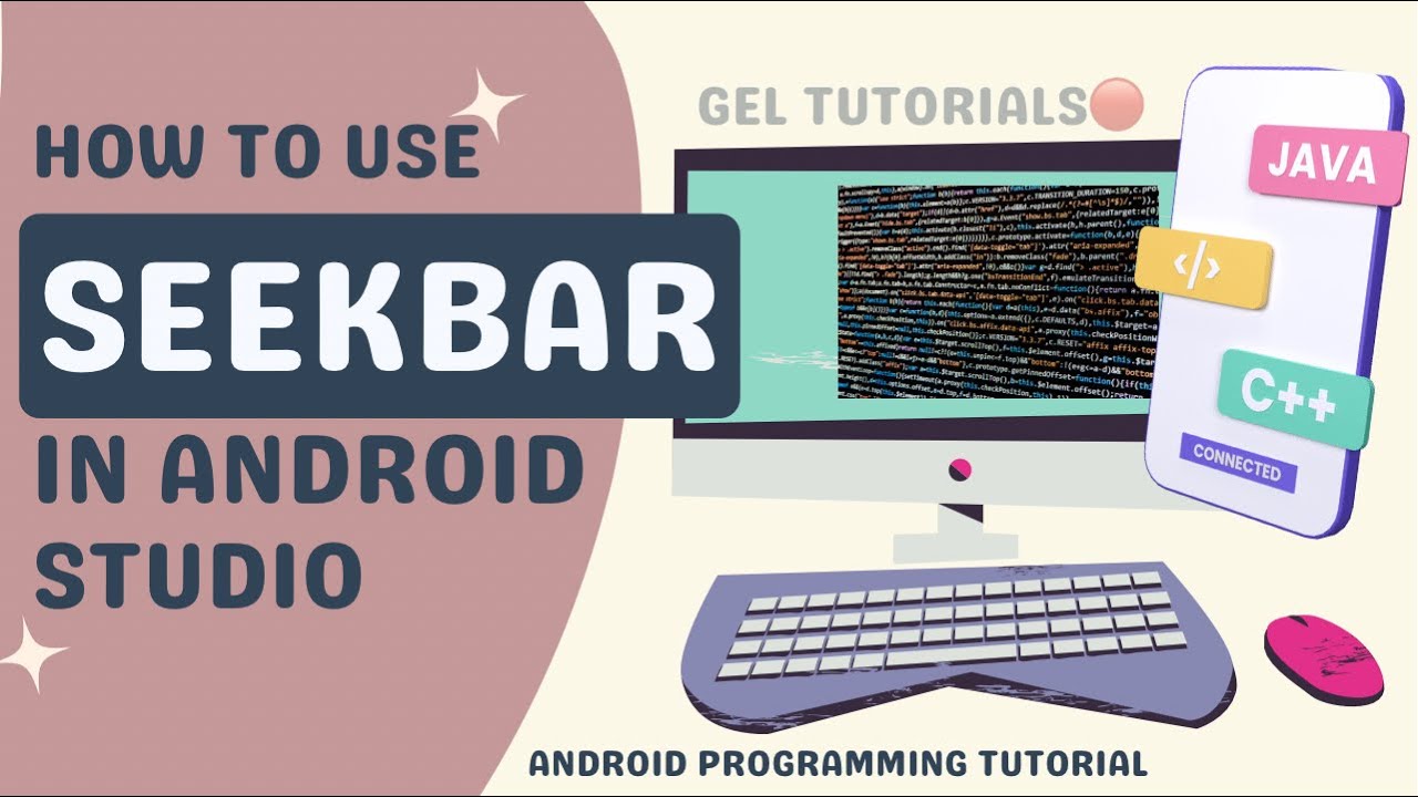 How To Use Seekbar In Android Studio Youtube