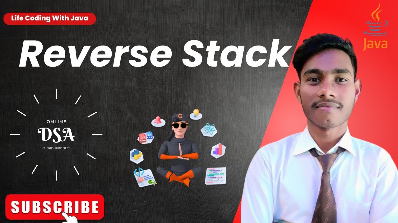 Reverse Stack Interview Questions Coding Ninjas Java Youtube