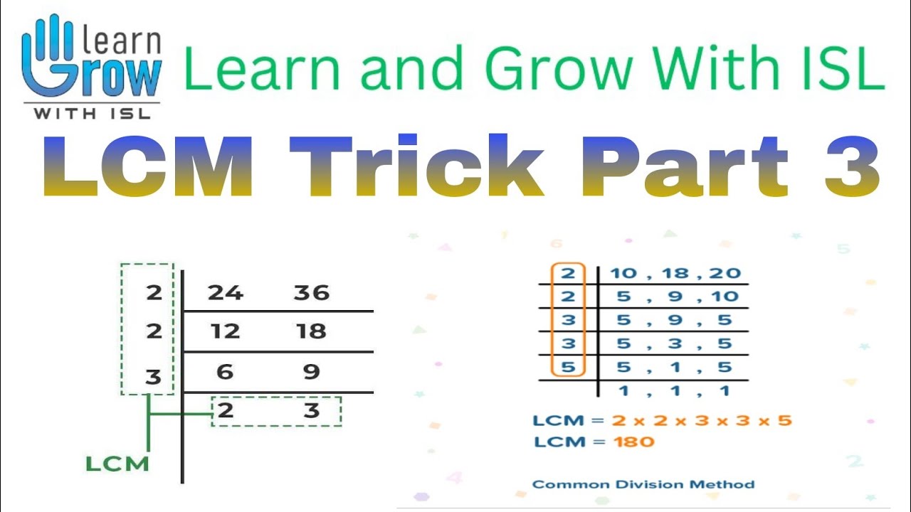 Lcm Trick Part 3 Youtube