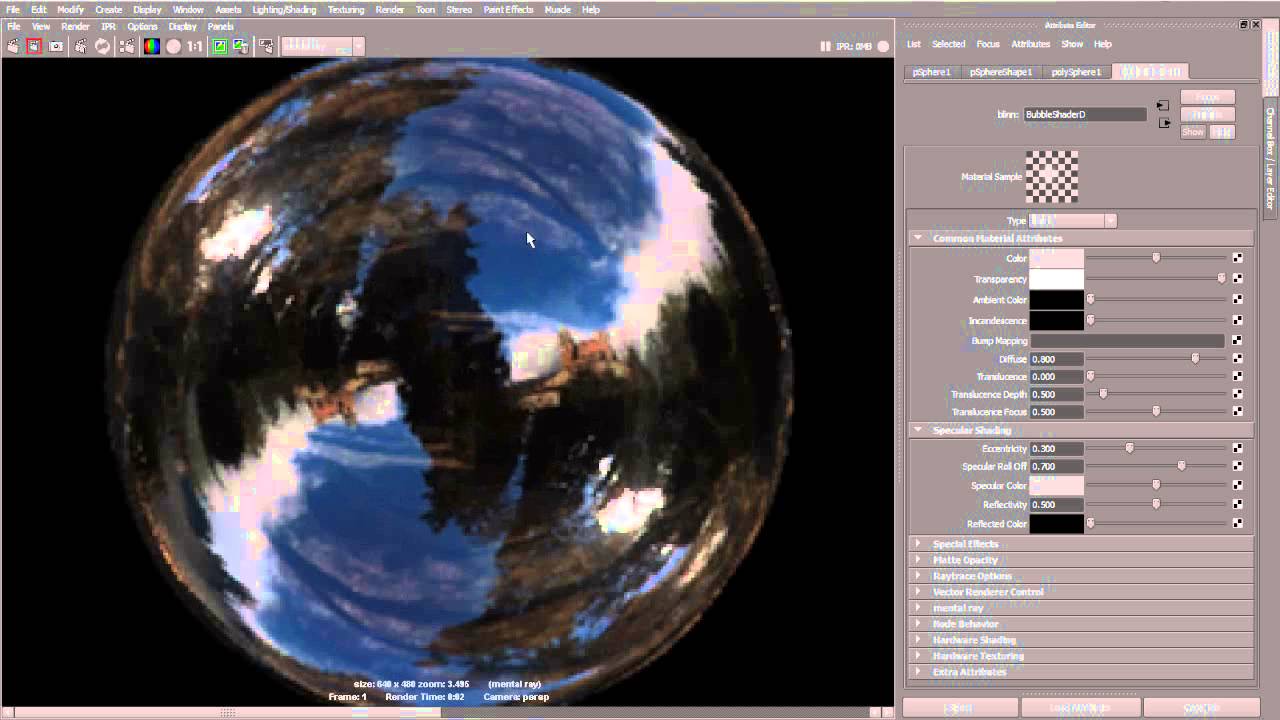 Maya 00 01 Bubble Youtube