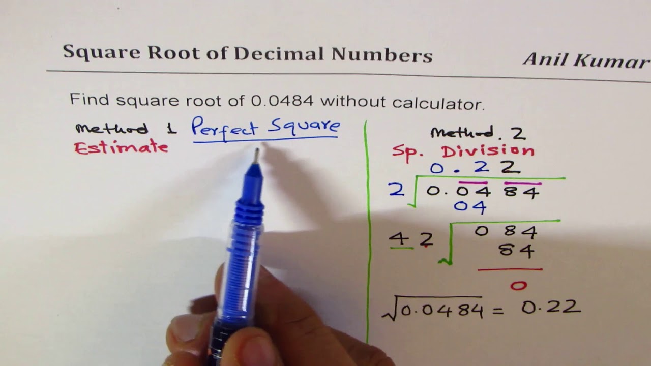 Square Root Trickвђјпёџ Square Root Trickвђјпёџ Math 54 Off