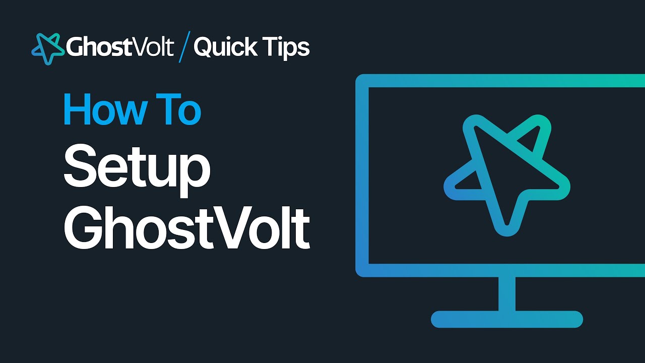 Ghostvolt Setup Youtube