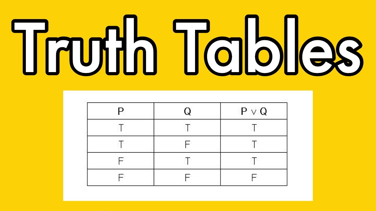 The Easiest Way To Solve Truth Tables With Tips Hacks Shortcuts
