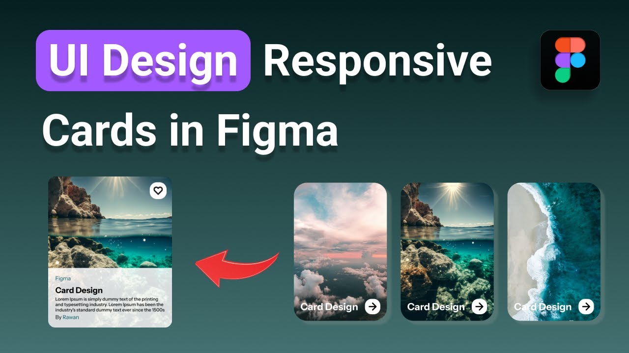 Create Responsive Cards With Hover Effects In Figma Quick Tutorial