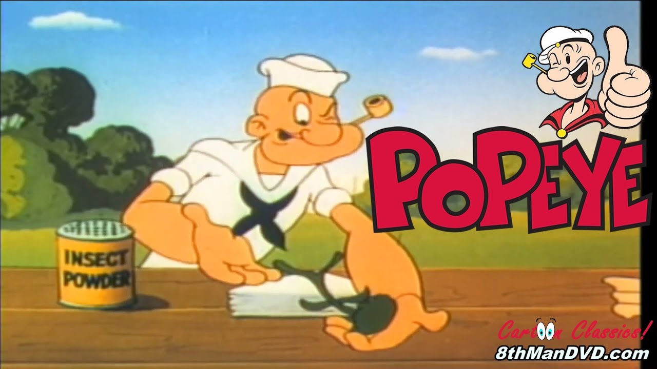 Popeye The Sailor Man Gopher Spinach 1954 Remastered Hd 1080p
