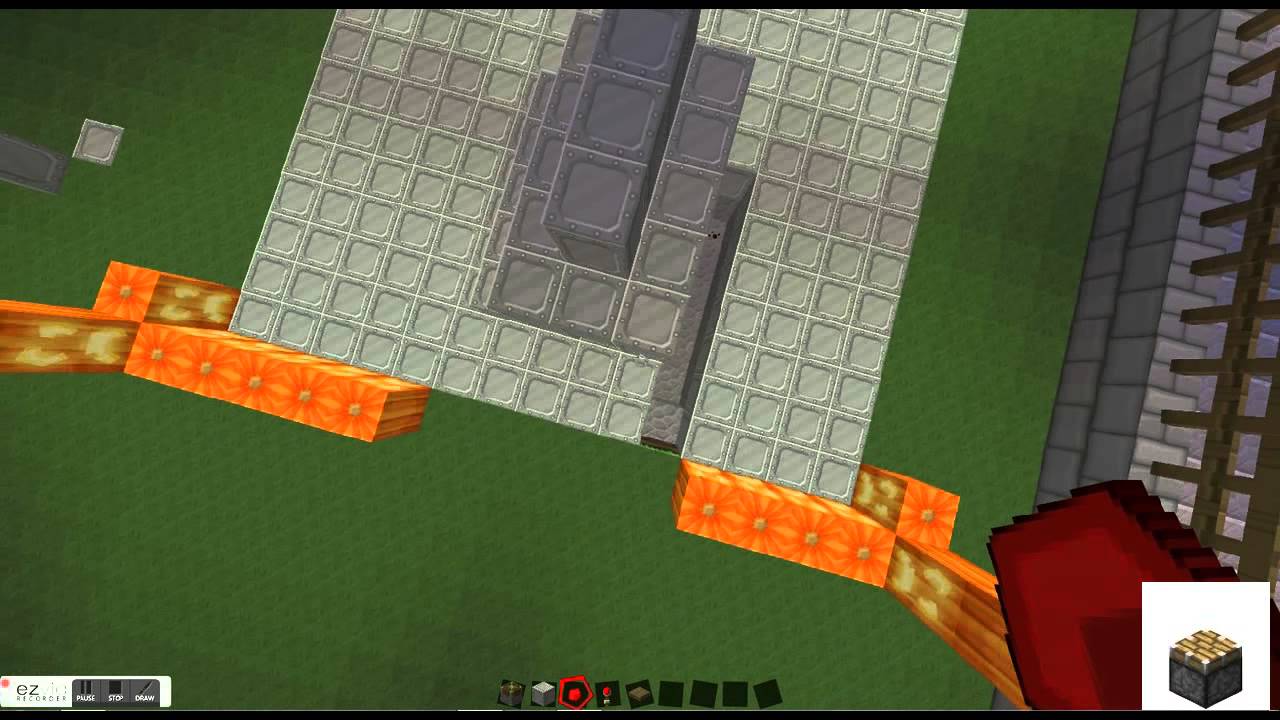 Minecraft Piston Trap Youtube