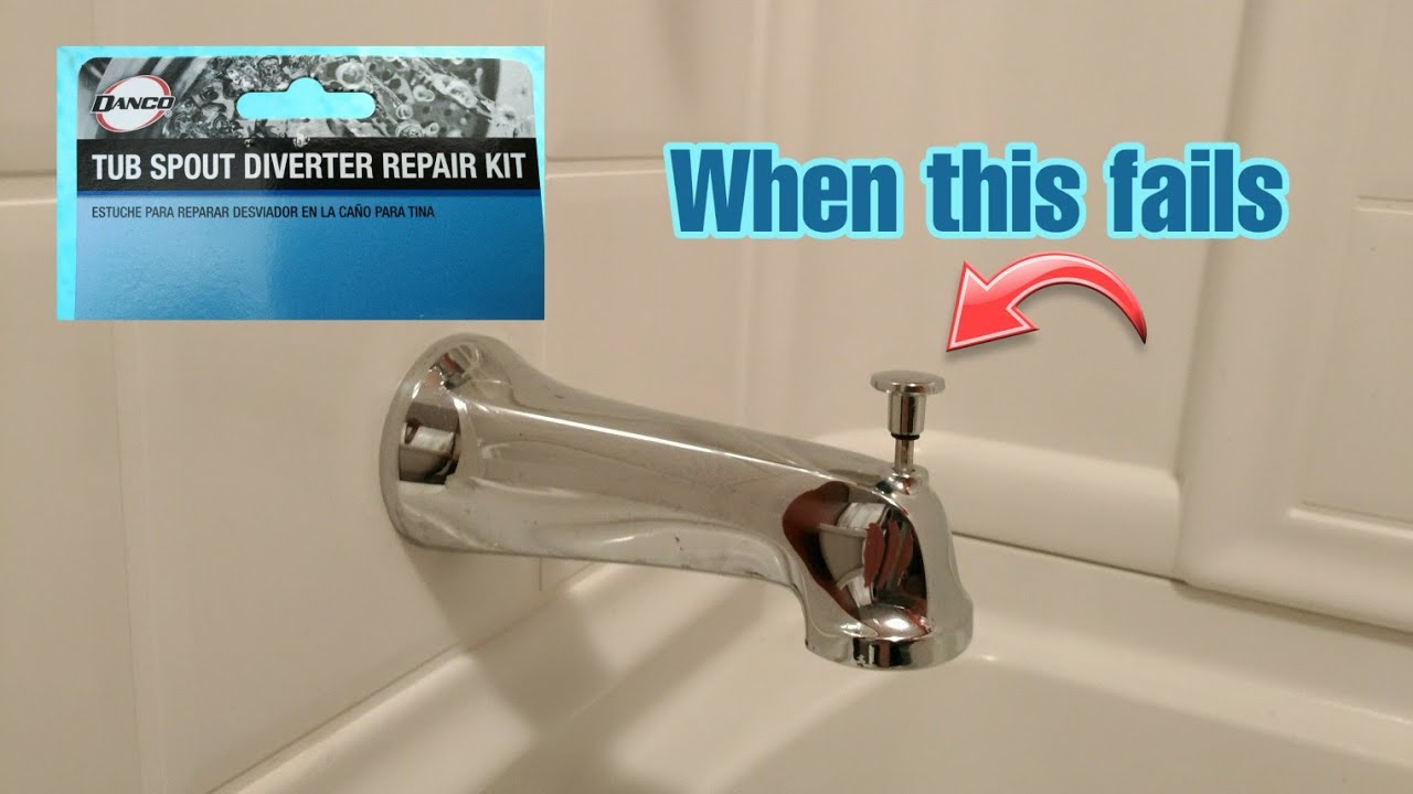 Tub Shower Diverter Valve Repair