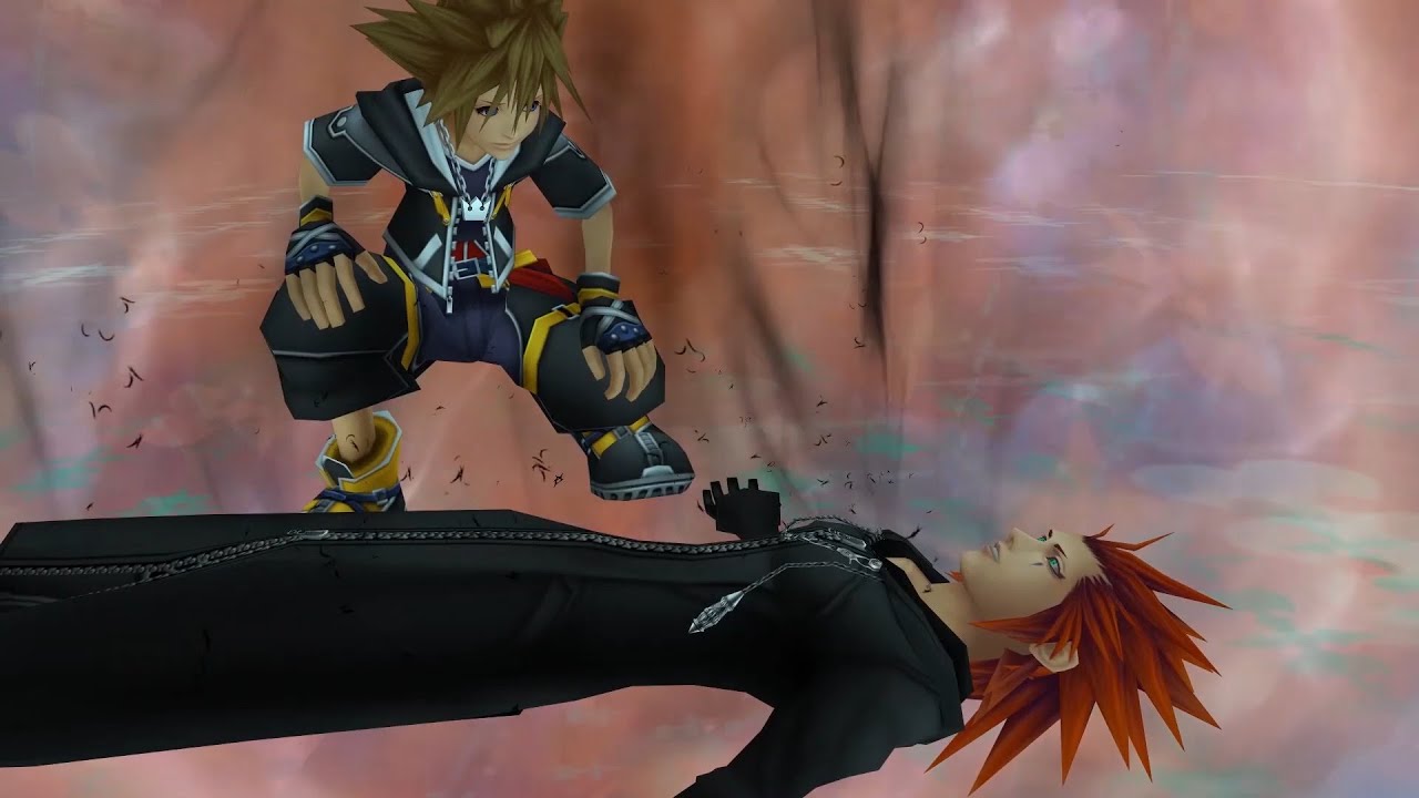 Kingdom Hearts Ii Final Mix Axel Saves Sora 1080p Youtube