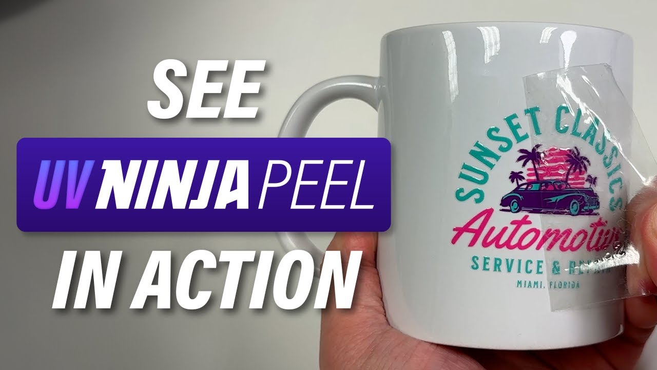 Uv Easy Peel Application Instructions Youtube
