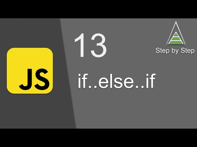 Beginner Javascript Tutorial 15 If Else Statement 40