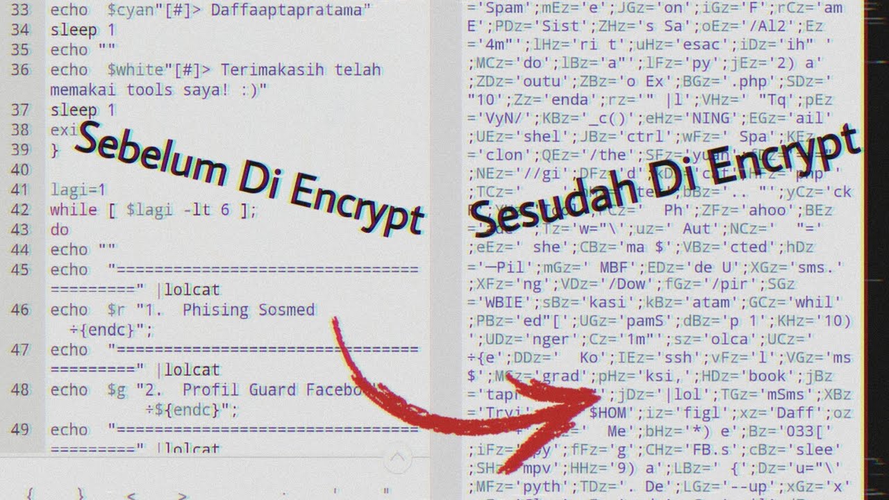 Cara Encrypt Shell Script Youtube