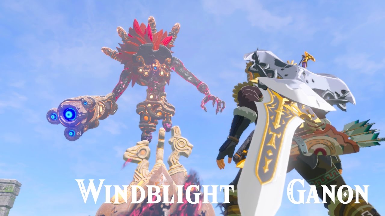 Windblight Ganon Divine Beast Vah Medoh Youtube