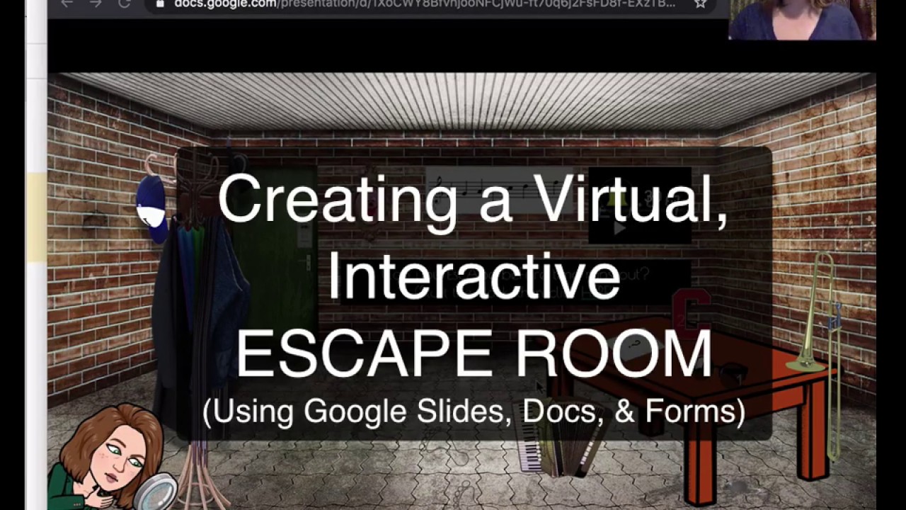 Escape Room Template Google Slides