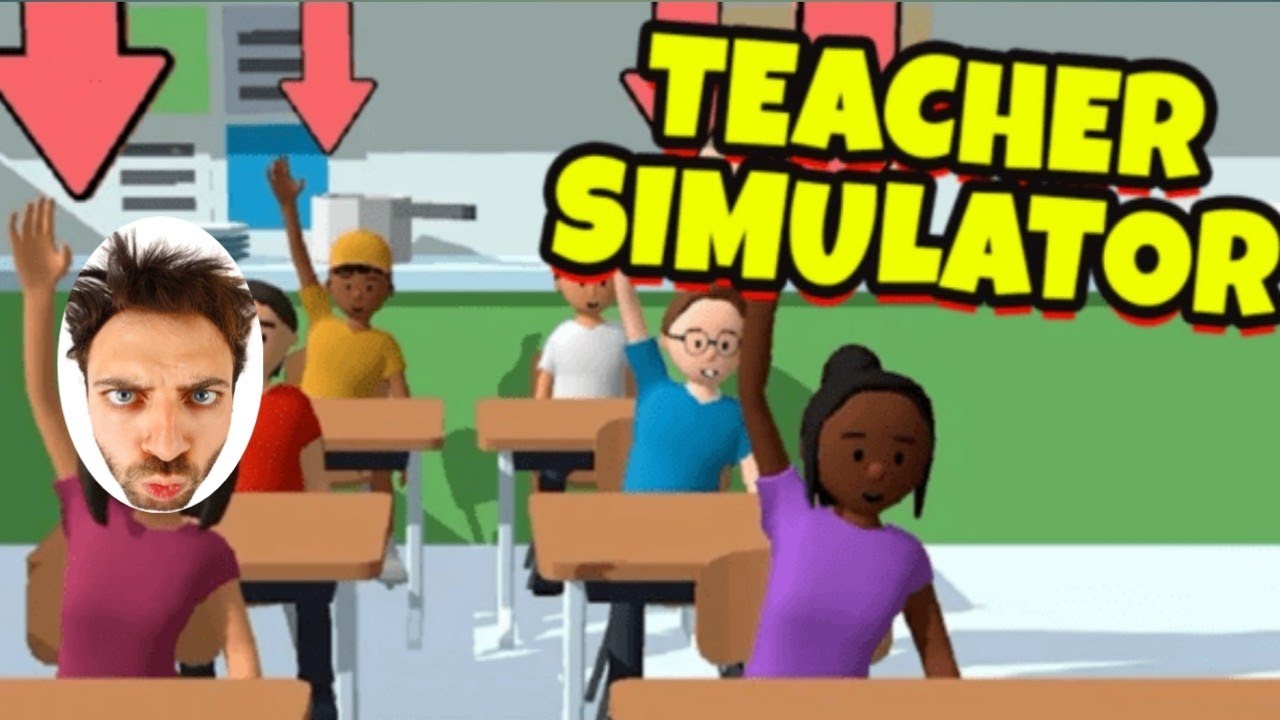 I Became Teacher In Teacher Simulatorёяшо Just Gaming Youtube