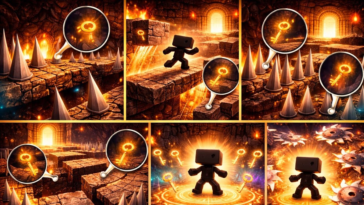 Level Devil Er Walkthrough All Secret Keys Youtube