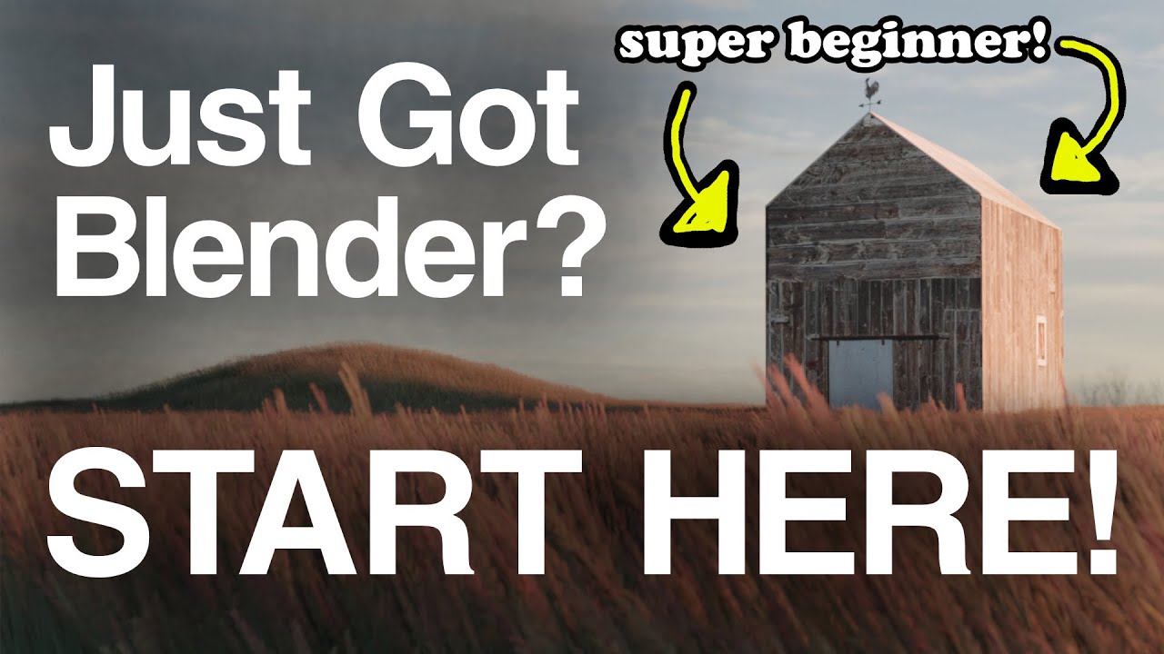 Beginner Blender Tutorial Youtube