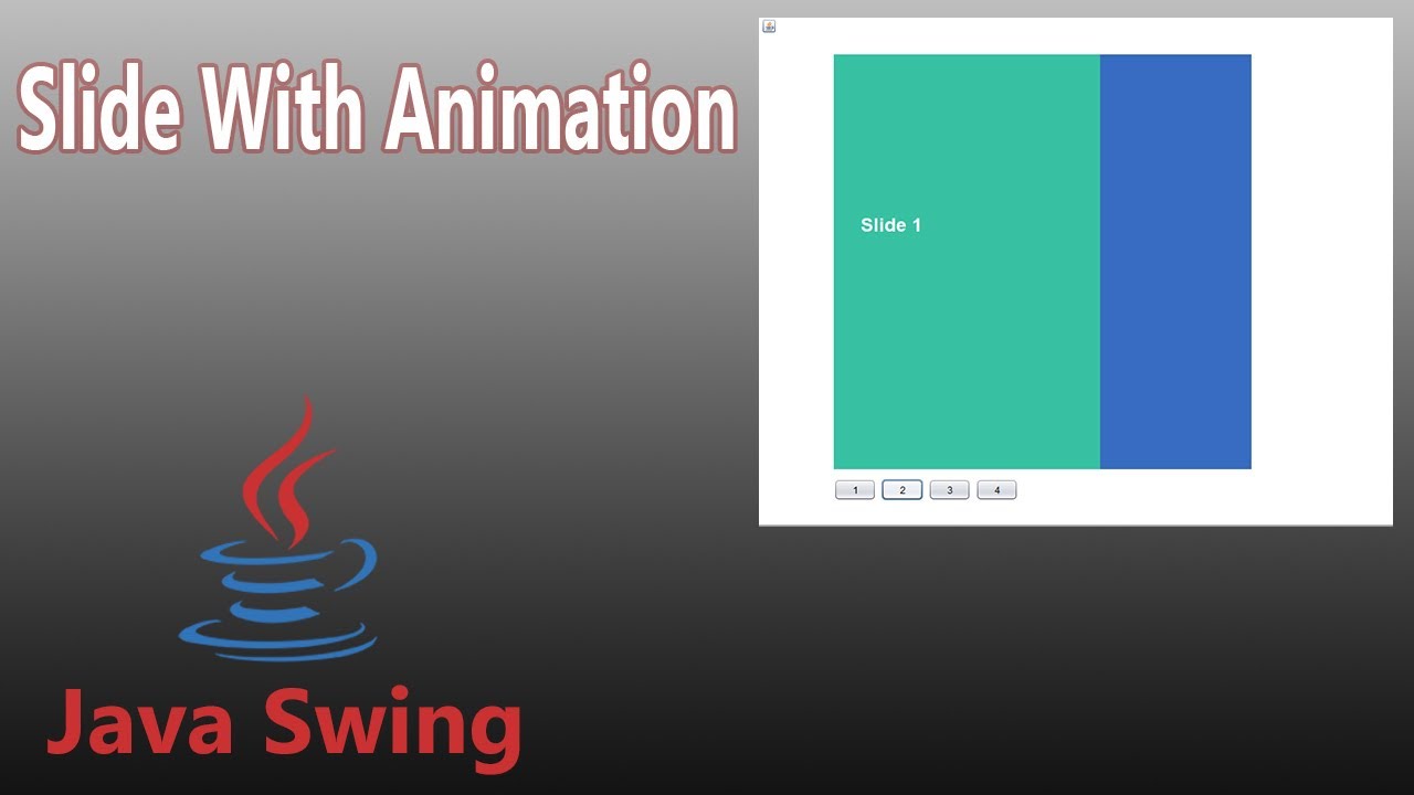 Java Gui Slide Animation Youtube