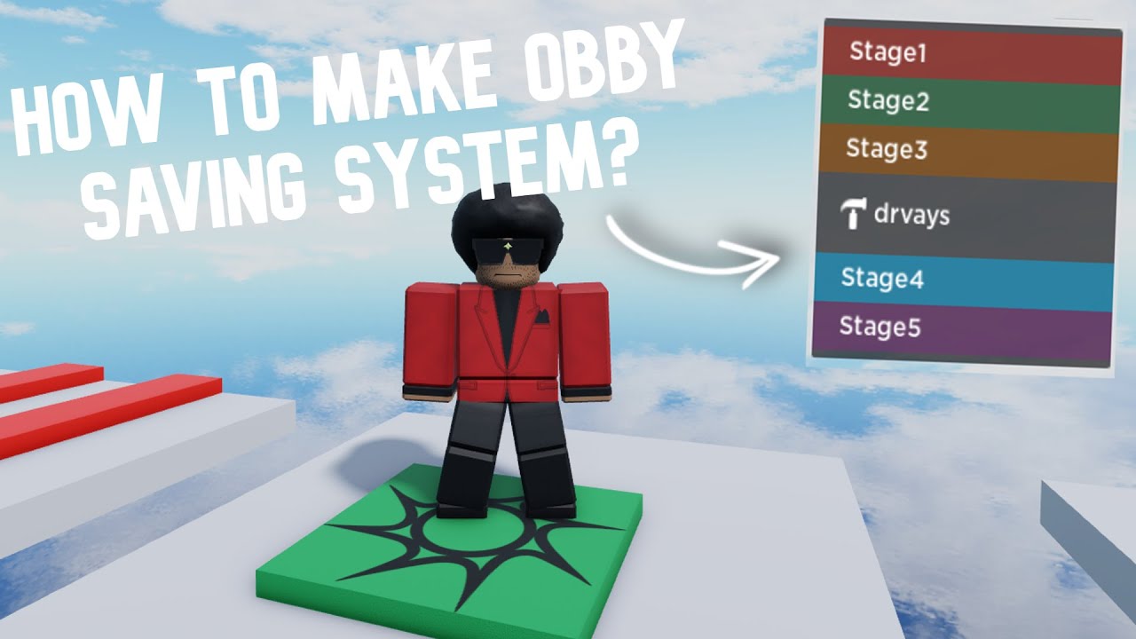 How To Make Obby Checkpoint Saving System Roblox Studio Tutorial