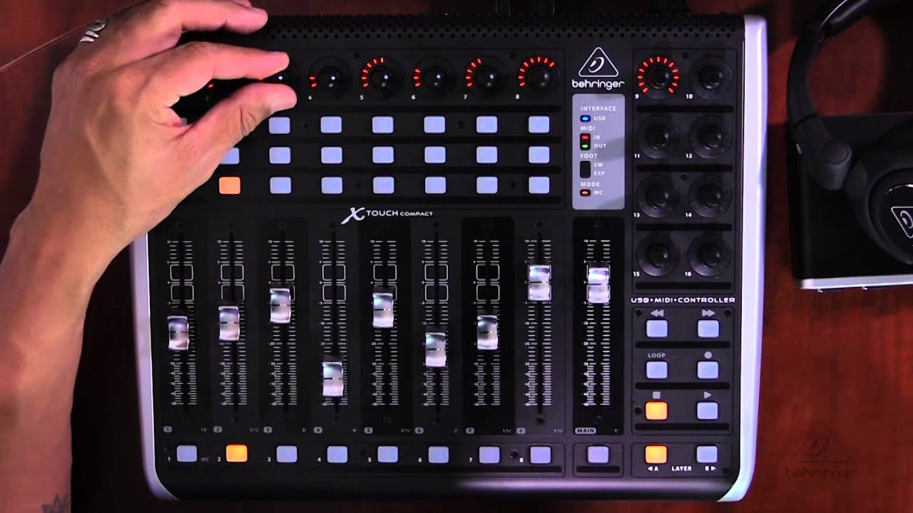X Touch Compact How To Surface Overview Logic Pro Youtube