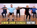 15 Minute Chair Exercises For Seniors Simple Seated Workout For Over ...